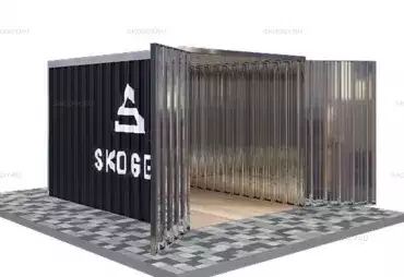 Купить Гараж с Плоской Крышей от производителя 🏍 SKOGGY